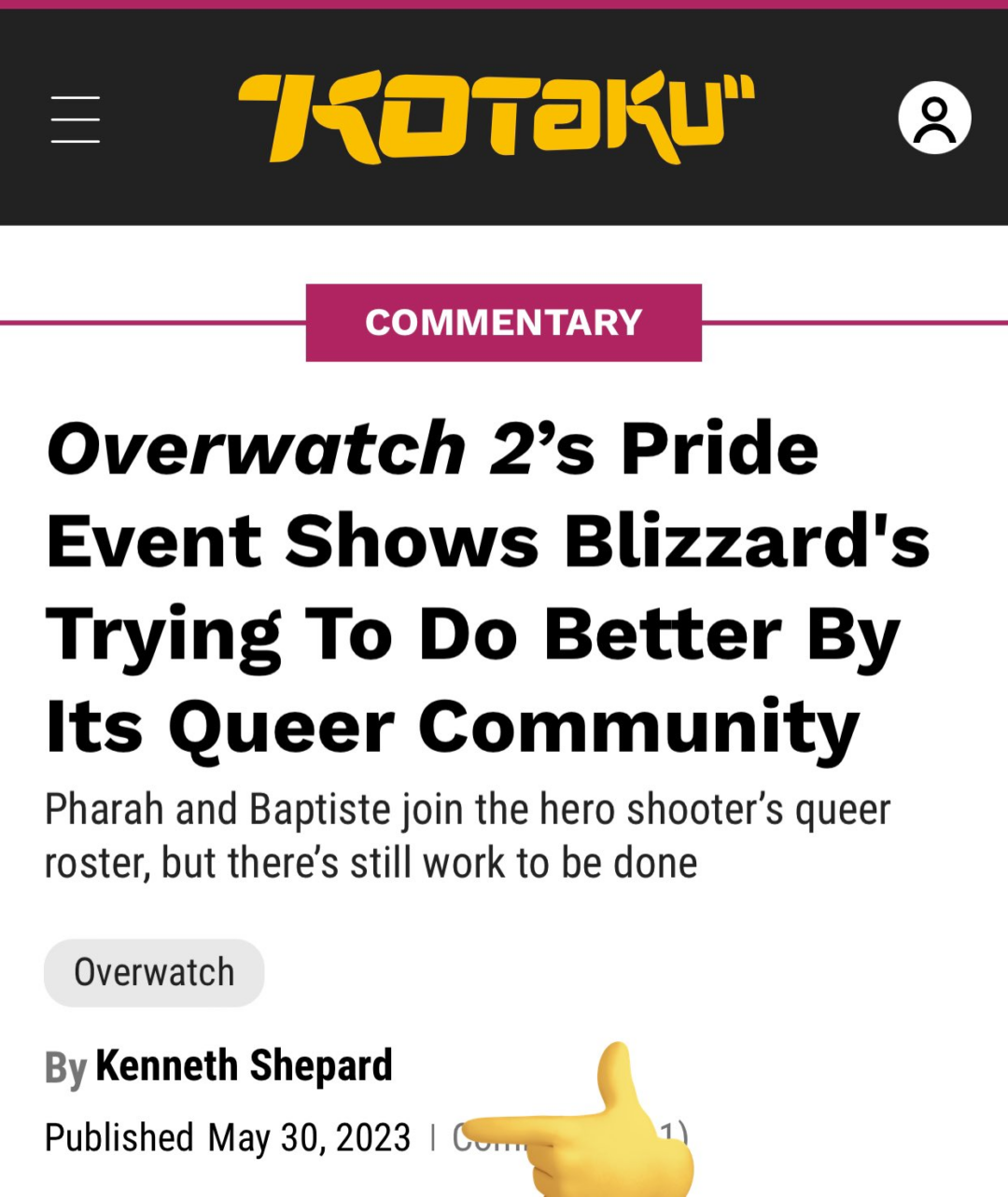 Activision Blizzard Announces Yet Another LGBT Character For Overwatch ...